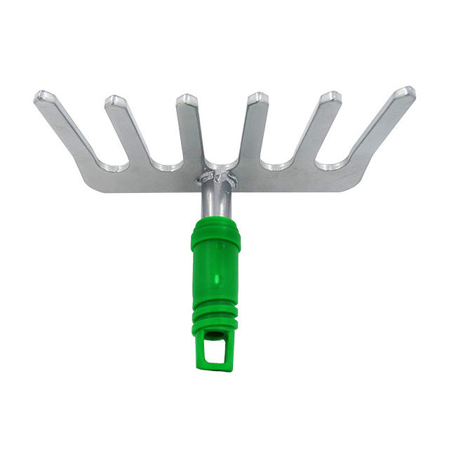 6 Prong Short Handle Rake::Handy-Age Industrial Co., Ltd.